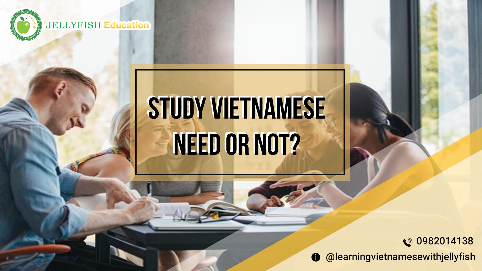 Learning Vietnamese for foreigners | Jellyfish Education