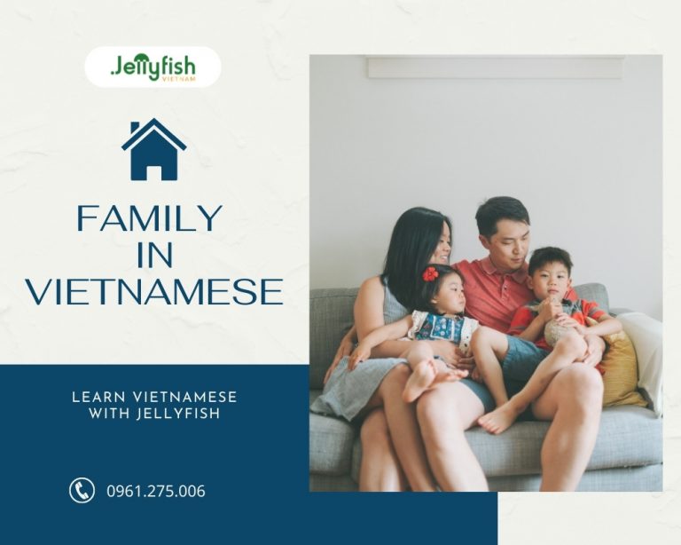 FAMILY IN VIETNAMESE - VIETNAMESE VOCABULARY